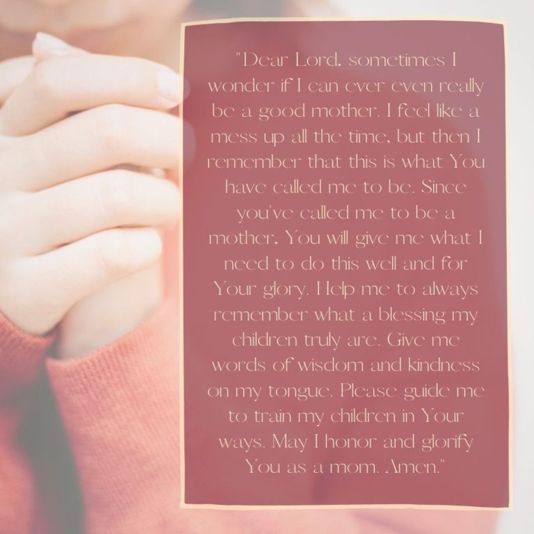 10 Characteristics of a Good Mother in the Bible - Mama Reflections