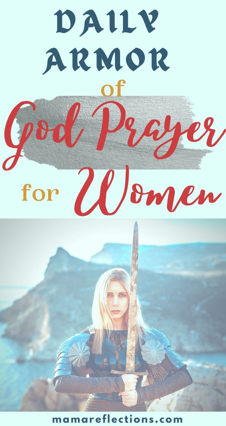 Daily Armor of God Prayer for Women - Mama Reflections
